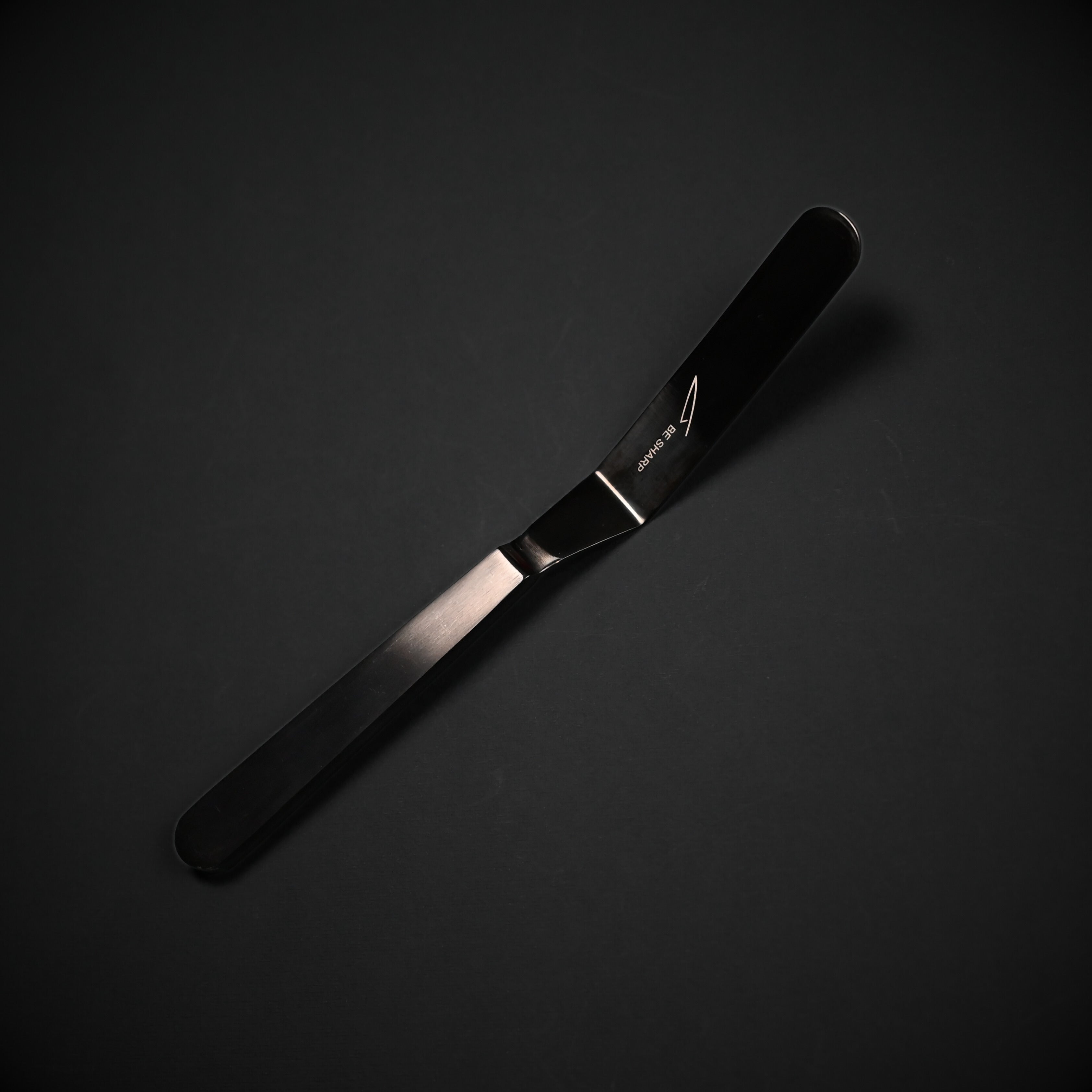 Be Sharp spatula for serving - Black Titanium